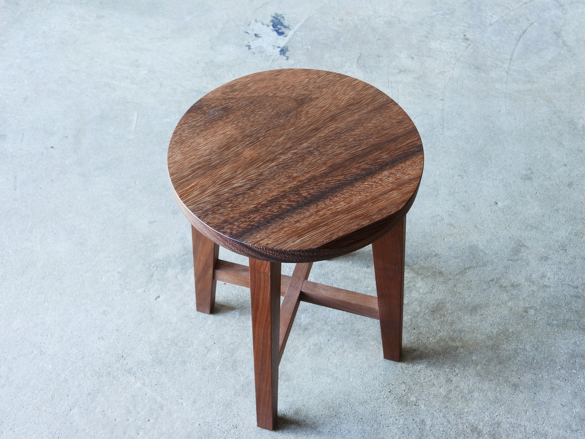 MUKU ten. mini｜「ハシキレ」丸スツール H44cm モンキーポッド一枚板〈B〉– ハナレアルタナ ONLINE STORE