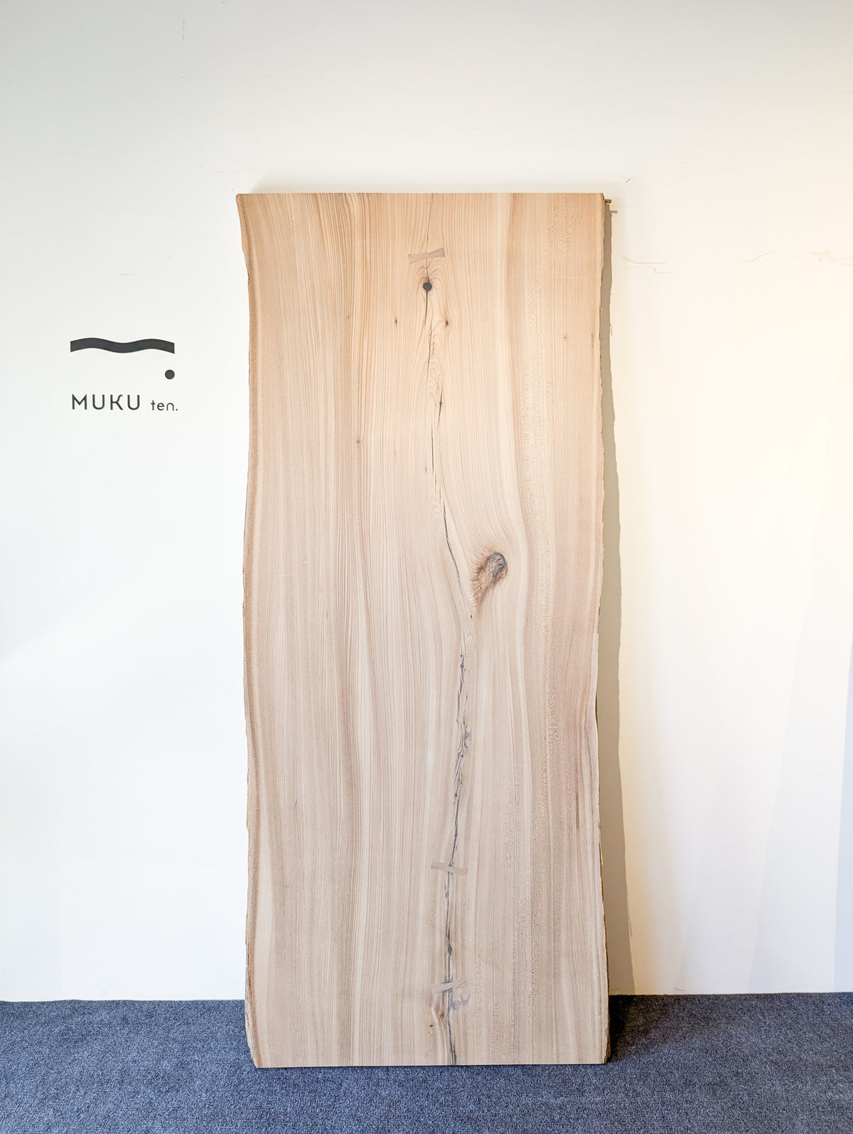 【一枚板】MUKU ten. ｜ニレ W1,925×D790～850×T40mm NIR-2401– ハナレアルタナ ONLINE STORE